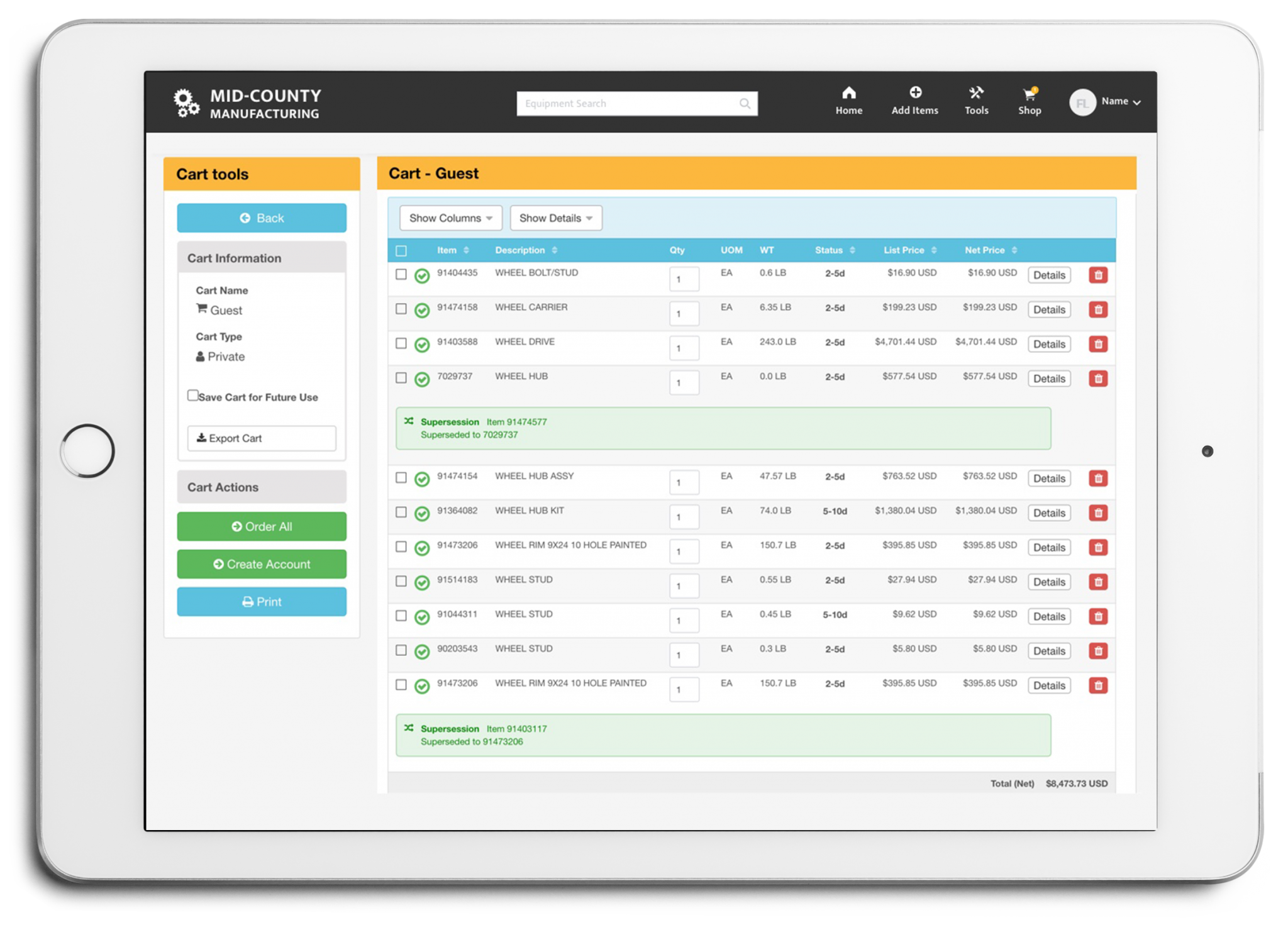 e-Commerce Support | Manufacturer, Supplier & Dealer Software